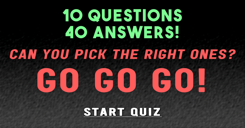 Mixed Knowledge Quiz