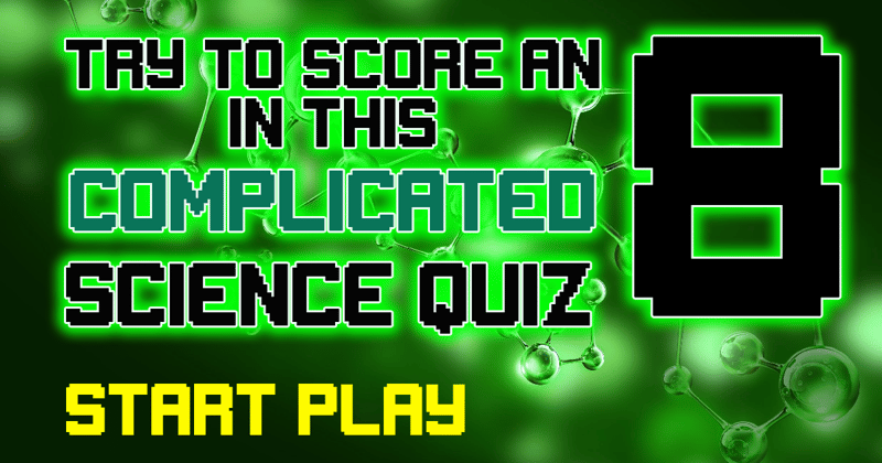 Challenging science quiz