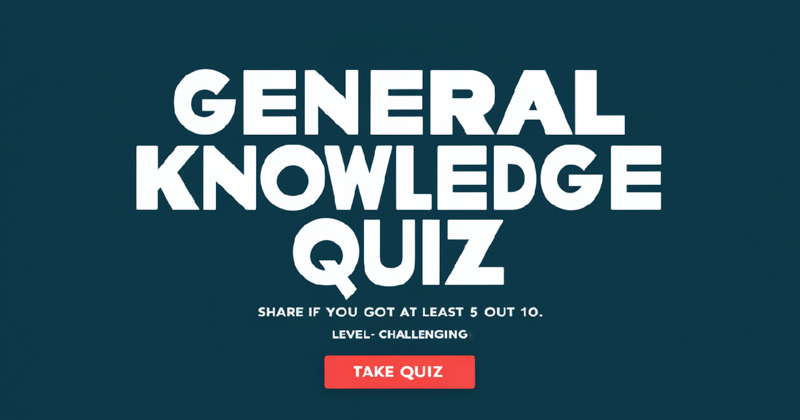 10 Questions To Test Your Mixed Knowledge