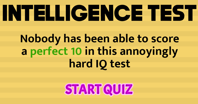 We Think This Quiz Is Too Hard For You