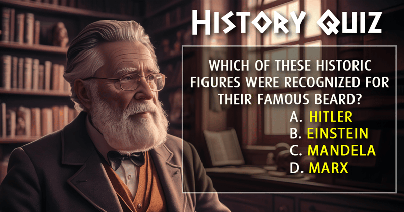 A quiz about history.