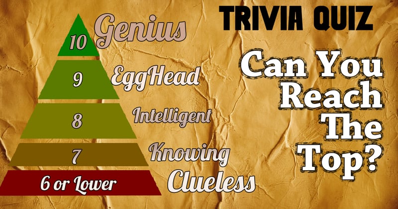Can you reach the top of this Pyramid in this general knowledge