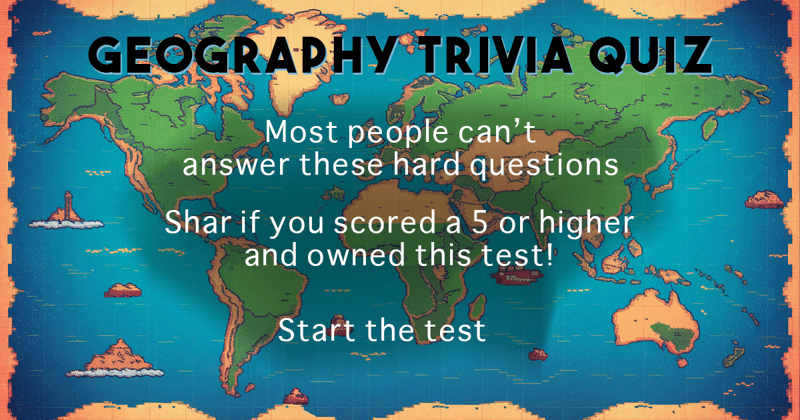 Quiz on Geography