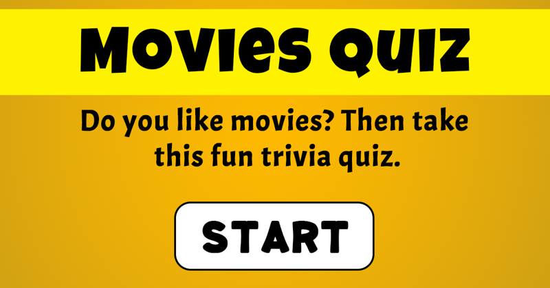 Fun movie trivia quiz, only for the professional.