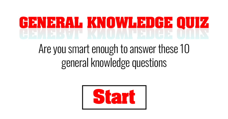 So you think you're smart? Prove it here.