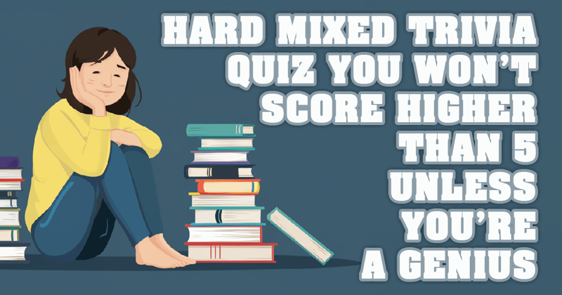 Challenging Mixed Quiz