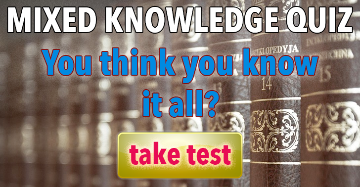 Quiz with a mix of fun and knowledge!